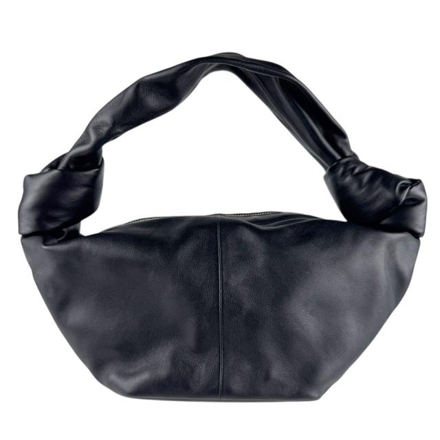 BOTTEGAVENETA ボッテガヴェネタ ダブルノット ハンドバッグ ブラック 14054 レディース【中古】 z7917