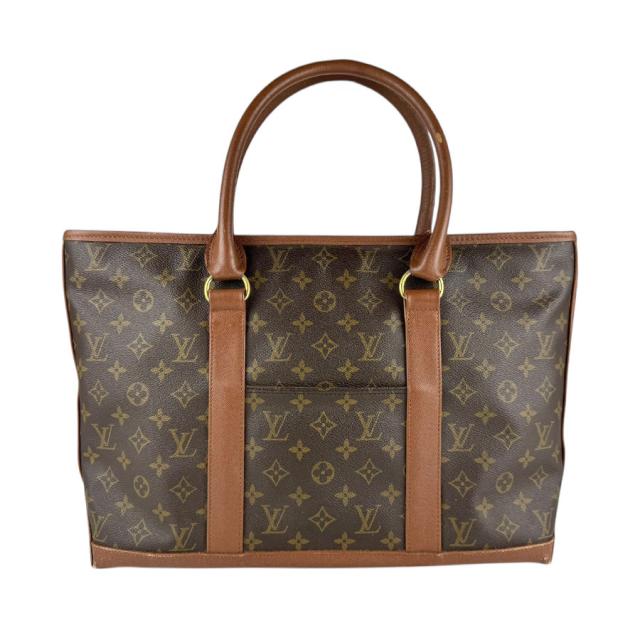LOUIS VUITTON ルイ ヴィトン ウィークエンド モノグラム M42425 ハンドバッグ ブラウン 14057 ユニセックス【中古】 z7983