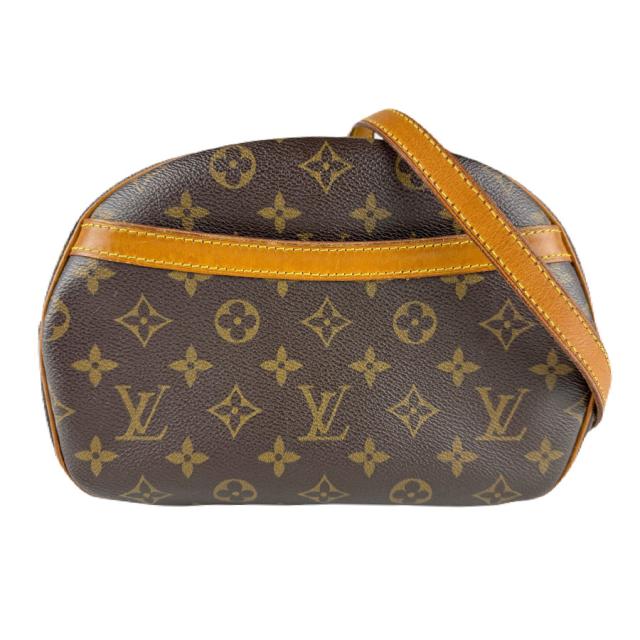 LOUIS VUITTON ルイ ヴィトン ブロワ モノグラム M51221 斜め掛けショルダーバッグ ブラウン 14057 レディース【中古】 z8009