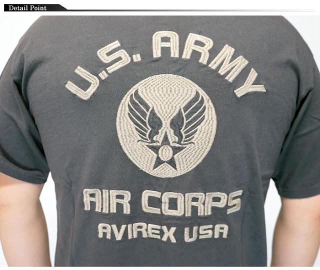 AVIREX アビレックス アヴィレックス Tシャツ 半袖 メンズ U.S.AAC 783-5134025 送料無料
