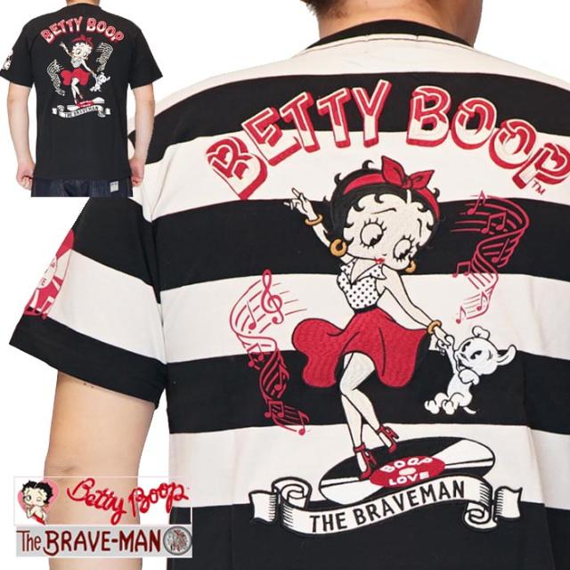 THE BRAVEMAN ブレイブマン ベティブープ ベティー コラボ Tシャツ メンズ BBB-2416 送料無料