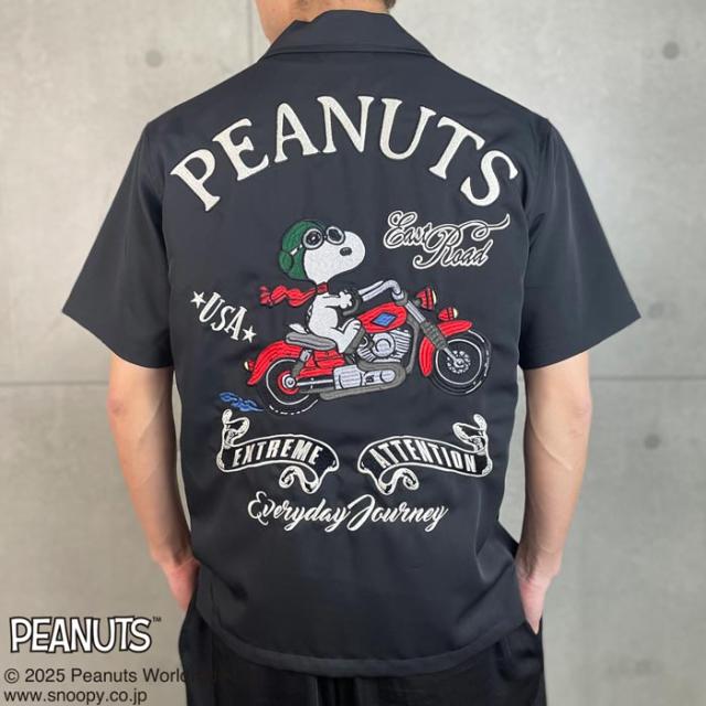 フラッグスタッフ FLAGSTAFF スヌーピー コラボ シャツ メンズ バイク 452099 送料無料