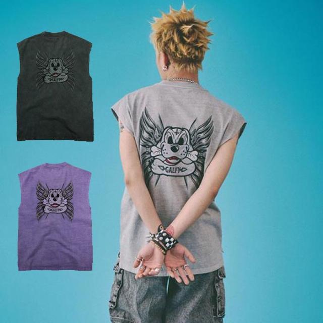 GALFY ガルフィー タンクトップ メンズ レディース バスケ 「チーム犬」メッシュタンク 142054 送料無料