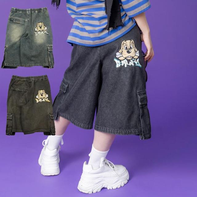 GALFY ガルフィー ショート パンツ メンズ レディース ボトム ズボン 犬 ハーフ ダーティーカーゴショーツ 142069 送料無料