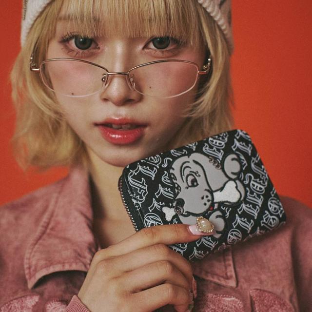 GALFY ガルフィー レザー ウォレット 和柄 財布 わんわん 本革 牛革 144044 送料無料