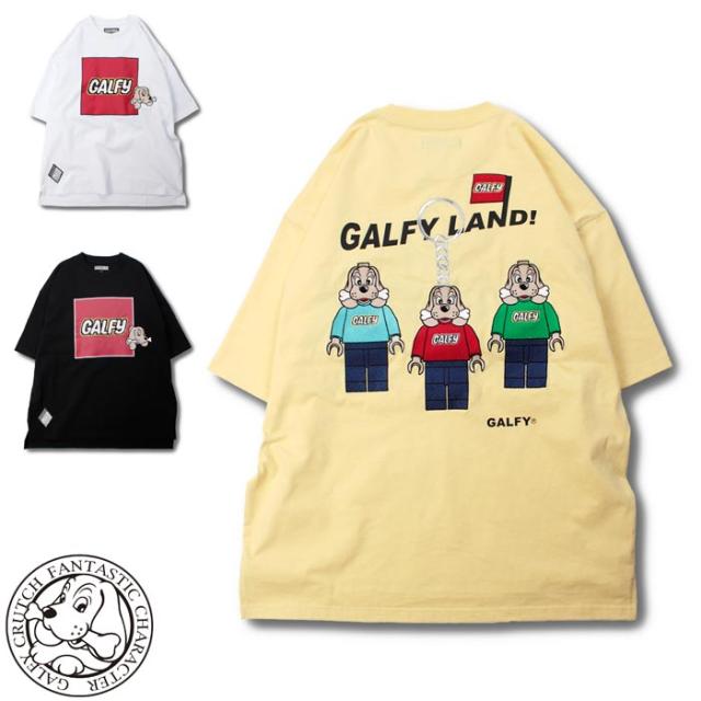 GALFY ガルフィー Tシャツ 半袖 メンズ レディース ドッグ 犬 GALFY LANDTシャツ Tee 152207 送料無料