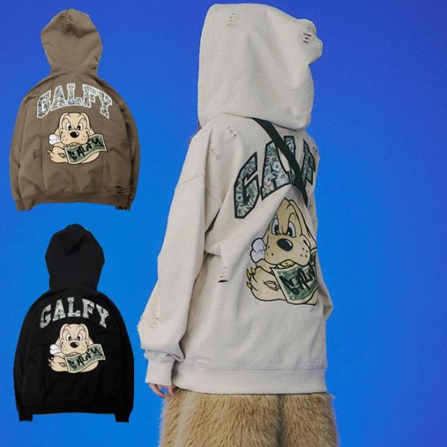 GALFY ガルフィー パーカー メンズ レディース ユニセックス お金大好きパーカー 153002 送料無料