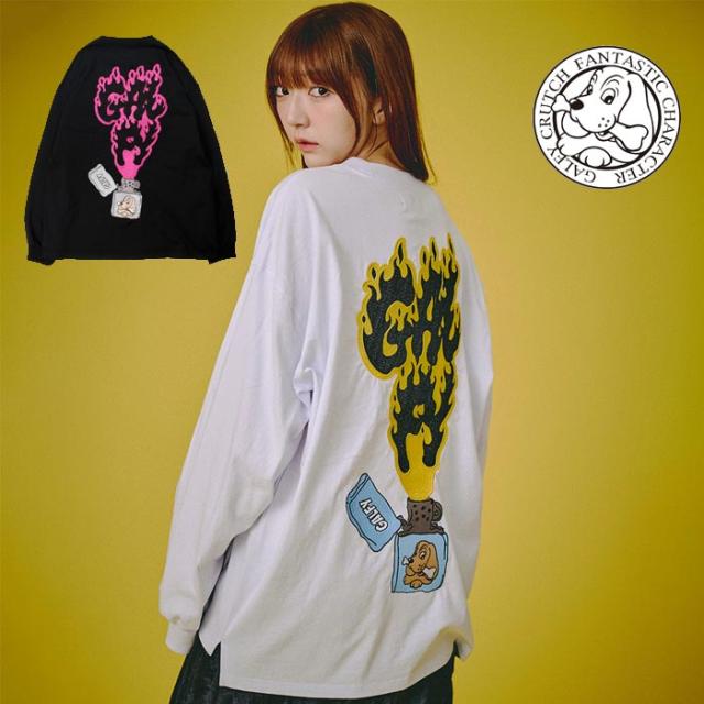 GALFY ガルフィー ロンT ロング Tシャツ 長袖 メンズ レディース FIREライターロンT 153086 送料無料