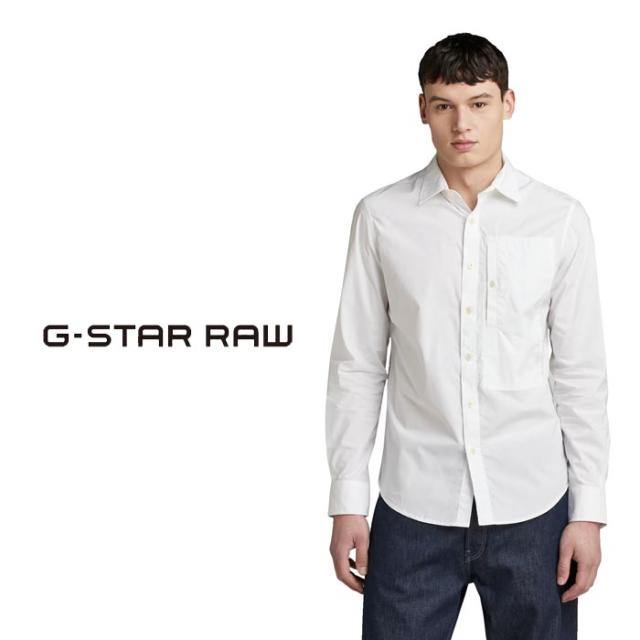 ジースター ロウ G-STAR RAW シャツ 長袖 メンズ G4A SLIM SHIRT D24289-4481 送料無料