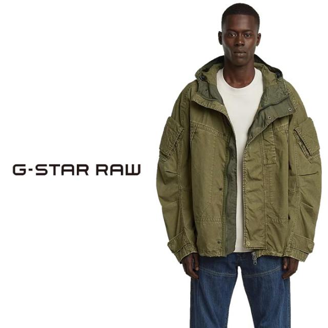 ジースター ロウ G-STAR RAW ジャケット パーカー メンズ GA-1 Cotton Parka D26898-D388 送料無料
