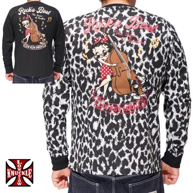 ローブローナックル LOW BLOW KNUCKLE ベティブープ コラボ Ｔシャツ 半袖 メンズ ROCK 533867 送料無料