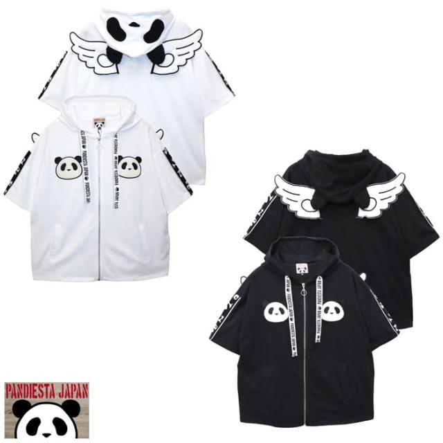 パンディエスタ PANDIESTA パーカー メンズ 天使の羽付きパンダ ビッグサイズ 和柄 585102 送料無料