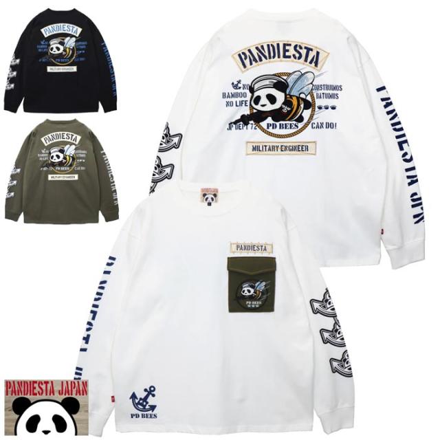 PANDIESTA パンディエスタ ロング Tシャツ パンダ シービーズ 和柄 595852 送料無料