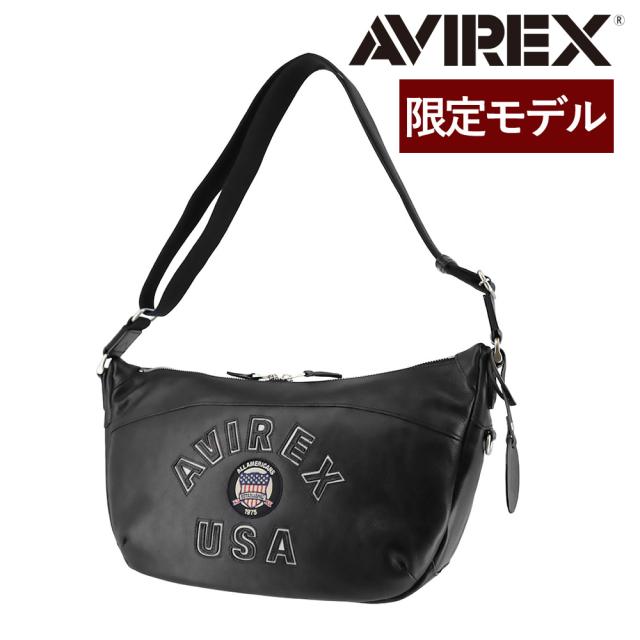 アヴィレックス バッグ ショルダーバッグ 限定生産モデル 斜めがけバッグ AVIREX ブルトリミテッドエディション A5サイズ AVX5650 メンズ レディース ポイント10倍 送料無料 誕生日プレゼント ギフト ラッピング無料 【正規代理店】