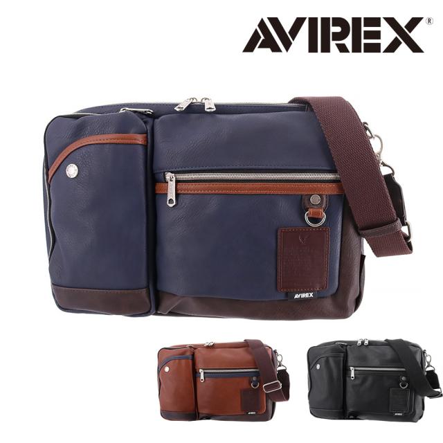 アヴィレックス バッグ 2wayショルダーバッグ ボディバッグ ワンショルダーバッグ AVIREX スチュアート 2WAY SHOULDER A4 B5 A5 B6 ax5004 メンズ レディース ポイント10倍 送料無料 誕生日プレゼント ギフト ラッピング無料 【正規代理店】 nwar