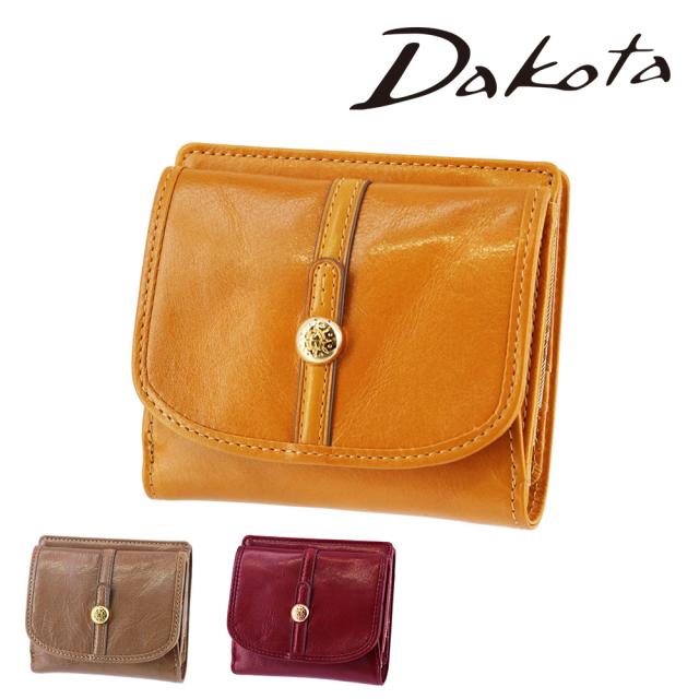 ダコタ 財布 サイフ 二つ折り財布 二つ折り 2つ折り 折財布 小物 Dakota クーポラ 31720 レディース 送料無料 牛革 レザー 誕生日プレゼント ギフト ラッピング無料 【正規代理店】