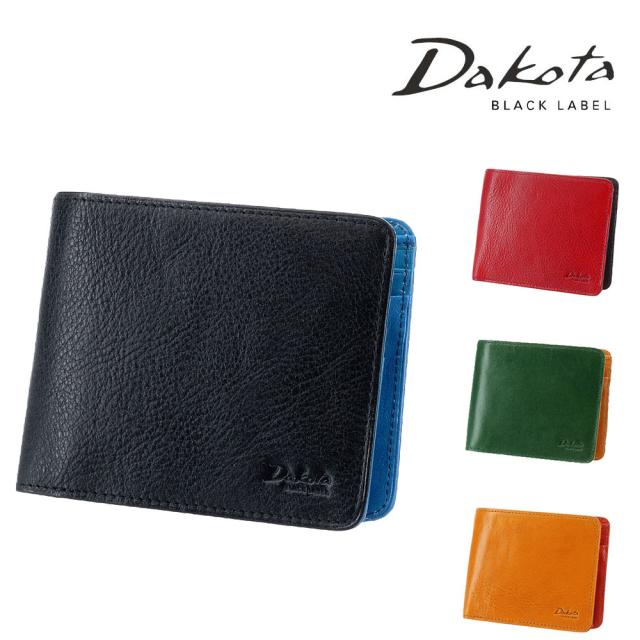 ダコタブラックレーベル Dakota BLACK LABEL キャーロ 二つ折り財布 折財布 サブウォレット 620820(620810) メンズ レディース