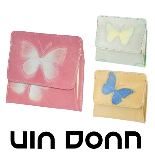 送料無料 DOAN ドアン ケース ドルチェ レディース 212 女性 小銭入れ 革 財布 かわいい 蝶柄 ギフト 母の日