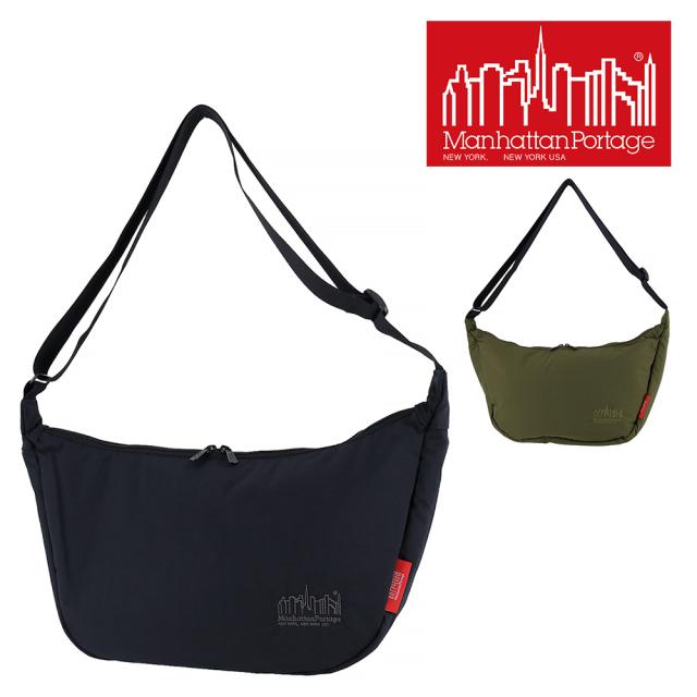 マンハッタンポーテージ ショルダーバッグ A4 B5 Manhattan Portage MP2404PNT キングスクレセントバッグパデッドナイロンタフタ ブラック メンズ レディース キッズ ポイント10倍 送料無料 誕生日プレゼント ギフト ラッピング無料