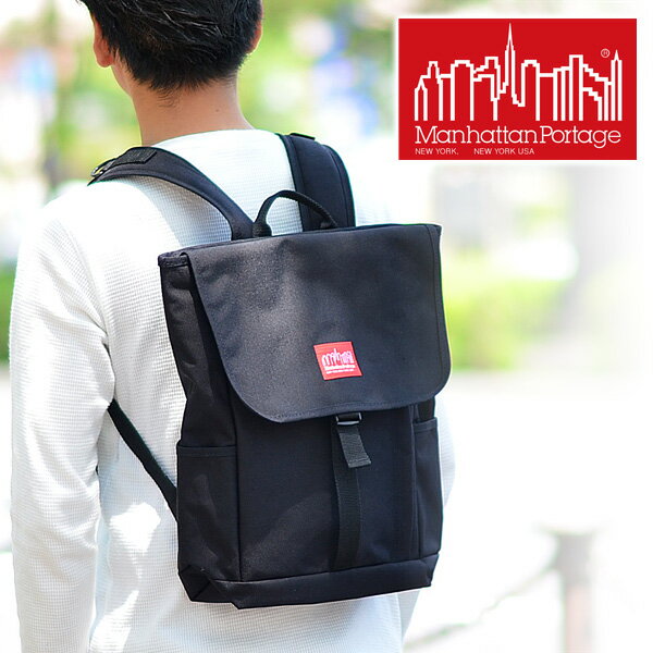 送料無料 Manhattan Portage ショルダーバッグ Washington SQ Backpack JR mp1220jr メンズ レディース B4 母の日