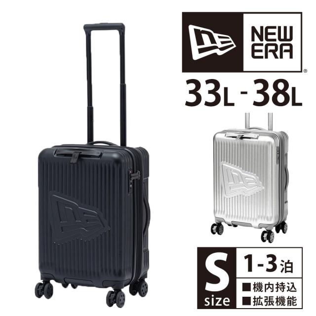 ニューエラ スーツケース キャリーケース ハード 旅行 小型 33L〜38L 1泊〜3泊 Sサイズ NEWERA ホイールキャリーケース スモール メンズ レディース ポイント10倍 送料無料 誕生日プレゼント ギフト 【正規代理店】