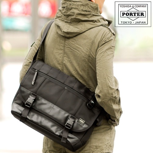 ポーター PORTER メッセンジャーバッグ(L) HEAT ヒート メンズ ショルダーバッグ 斜め掛け B4 703-07967 送料無料