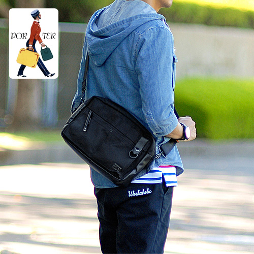 【送料無料】吉田カバン ポーター PORTER ショルダーバッグ HEAT ヒート メンズ 人気ブランド 丈夫 耐水性 B5 703-07970