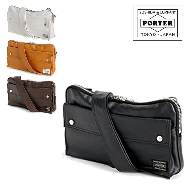 ポイント10倍 送料無料 吉田カバン PORTER 2wayショルダー クラッチバッグ フリースタイル 日本製 A5 707-07144