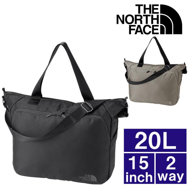 ノースフェイス バッグ 2WAYトートバッグ ショルダーバッグ 斜め掛け 手提げ THE NORTH FACE シャトルトート 20L nm82453