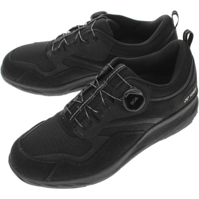 交換送料片道無料 ヨネックス メンズ ウォーキングシューズ パワークッション MC114 ブラック (007) SHWMC114