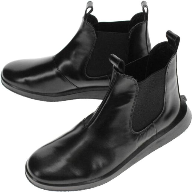 交換送料片道無料 ムーンスター ドレスブーツ シナリ SHINARI オウギ OUGI ブラック SR012 42500156