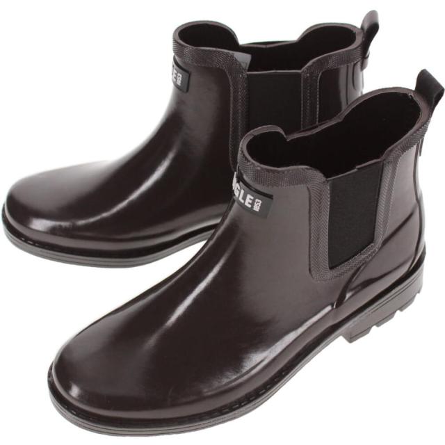 交換送料片道無料 エーグル ラバーブーツ CARVILLE 2 カーヴィル 2 CACAO カカオ ZZFNA61-008