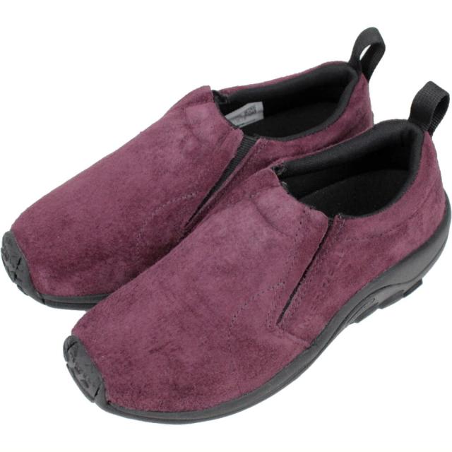 交換送料片道無料 メレル ウィメンズ スニーカー ジャングル モック JUNGLE MOC バーガンディ J005026