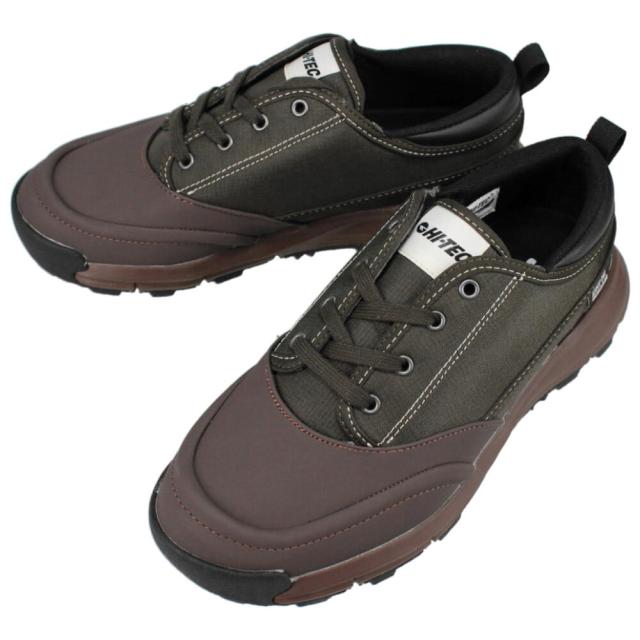 ハイテック HI-TEC スニーカー HT CM017 WOLK LITE WP オリーブ 53143785 アウトドア キャンプ 防水 の ...