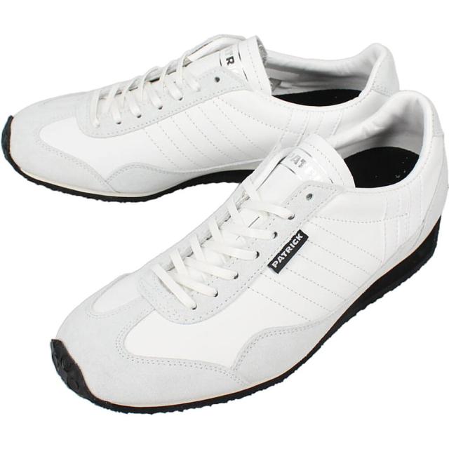 交換返品送料無料 パトリック スニーカー スタジアム レザー STADIUM-LE ホワイト WHT 505410