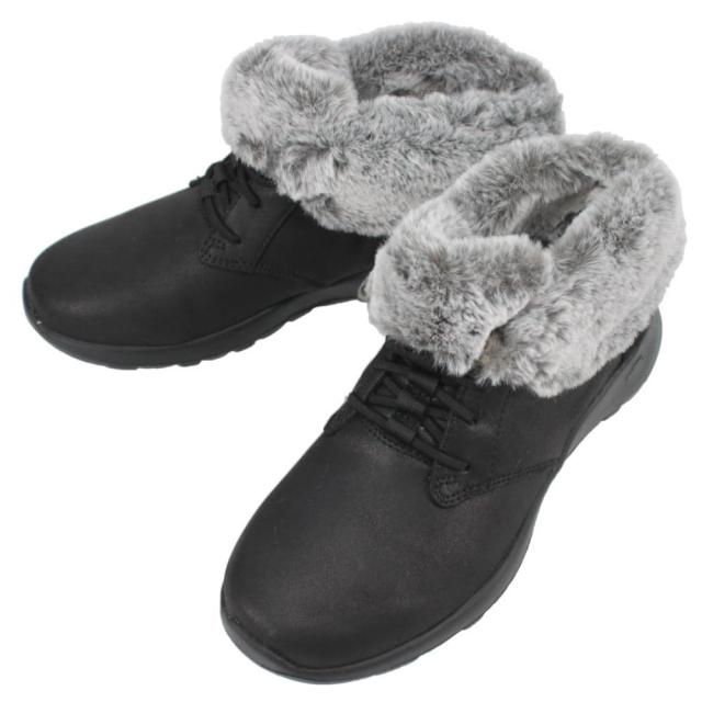 交換送料片道無料 スケッチャーズ SKECHERS ブーティー オンザゴー ジョイ コージー チャーム On-the-GO Joy Cozy Charm  ブラック/グレー BKGY 144803
