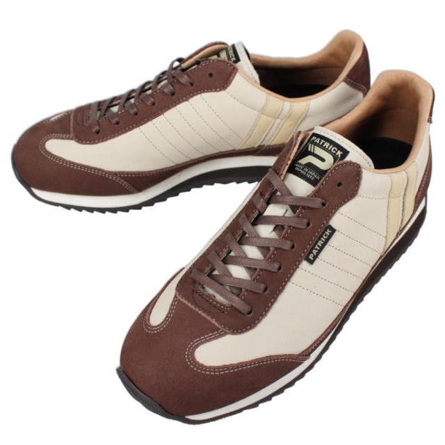 交換返品送料無料 パトリック スニーカー マラソン ヌバック MARATHON-NU チョコ CHO 505825