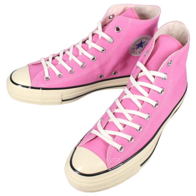 交換送料片道無料 コンバース CONVERSE スニーカー オールスター US エイジドカラーズ ハイ ALL STAR US AGEDCOLORS HI ストロベリー 1SD858
