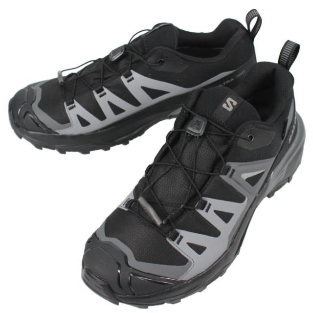 サロモン salomon ハイキングシューズ X ULTRA 360 GTX ブラック/マグネット/クワイエットシェード 474532