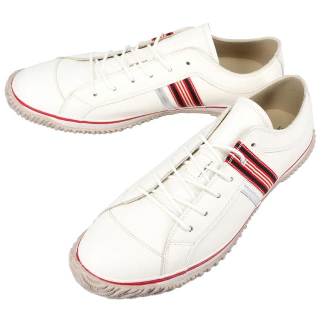 スピングル SPINGLE スニーカー SPM-168 ホワイト/レッド WHITE/RED 69