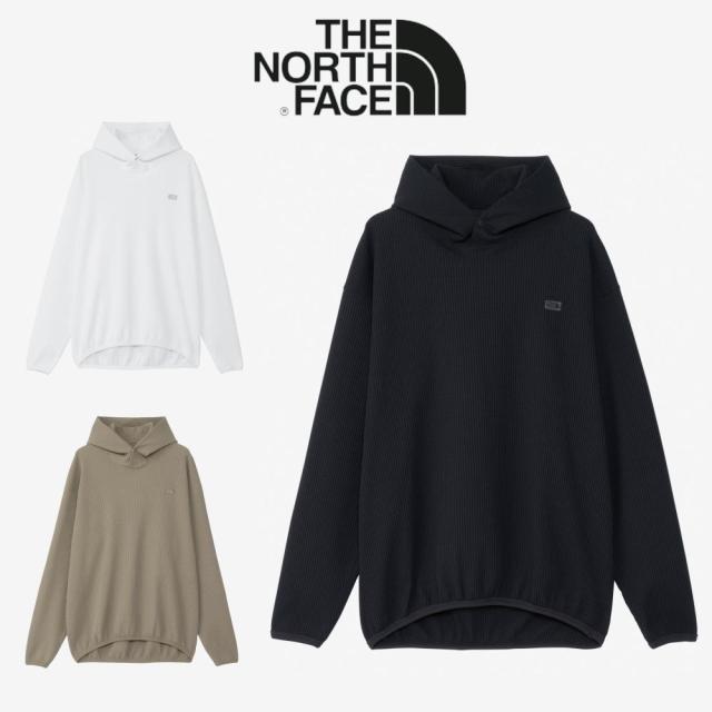 ノースフェイス THE NORTH FACE エンライド ワッフル フーディー ENRIDE WAFFLE HOODIE NT12460 W（ホワイト） K（ブラック）FR（フォールンロック）