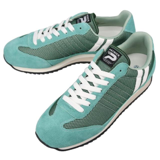 交換返品送料無料 パトリック スニーカー マラソン・メッシュ MARATHON-MESH グリーン GRN 506388