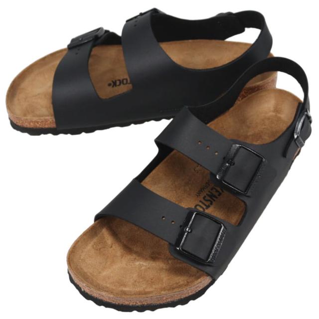 ビルケンシュトック BIRKENSTOCK サンダル ミラノ MILANO ブラック 0034791