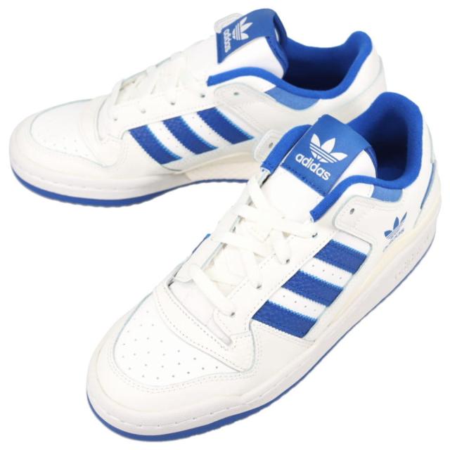 アディダス adidas スニーカー フォーラム ロー CL FORUM LOW CL コアホワイト/チームロイヤルブルー/コアホワイト IH7829
