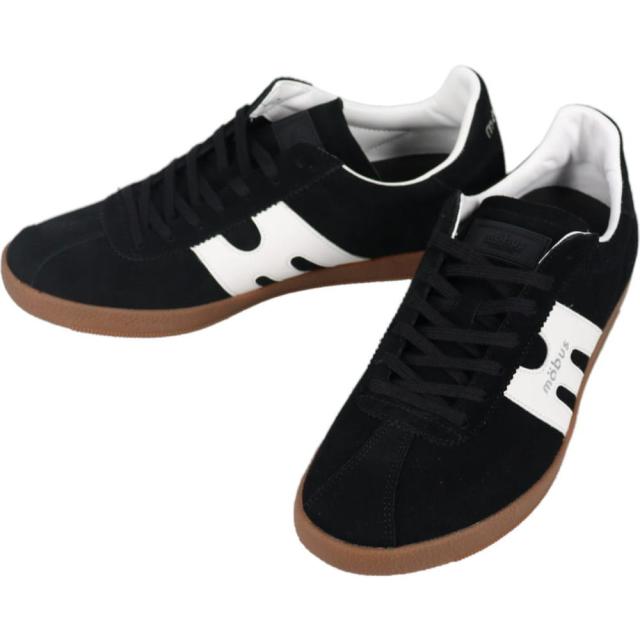 モーブス mobus スニーカー ベルリン スウェード BERLIN SD ブラック/ホワイト M-2310S-2010