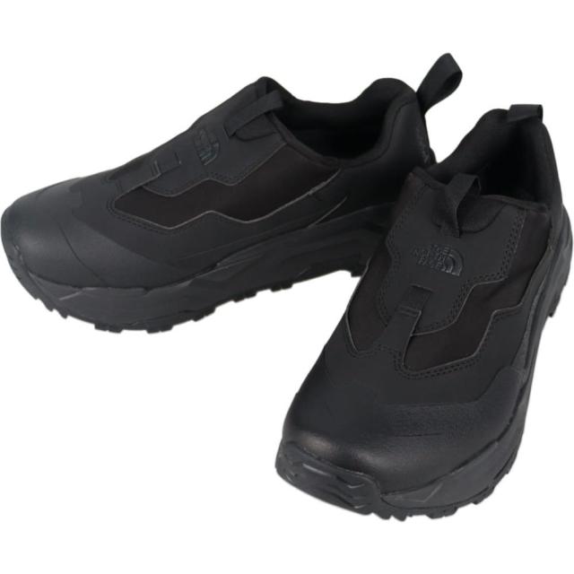ノースフェイス THE NORTH FACE グラバル スリッポン ウォータープルーフ Graval Slip-On WP NF52442 KK TNFブラック/TNFブラック