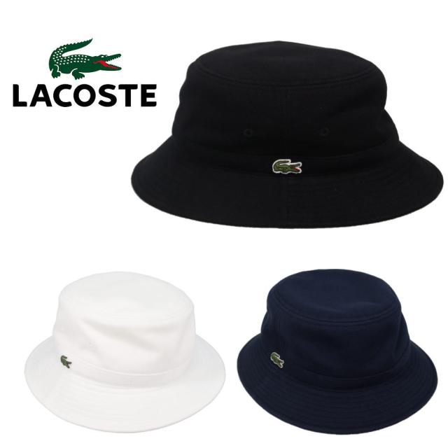 ラコステ LACOSTE 帽子 L.12.12 ハット RK015J-99 001(ホワイト) 031(ノアール) 166(マリン)