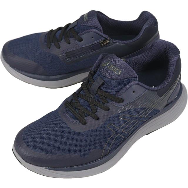 アシックス asics スニーカー ニーズアップ KNEESUP M012 ネイビーブルー/メタリックグレー 1241A012 400