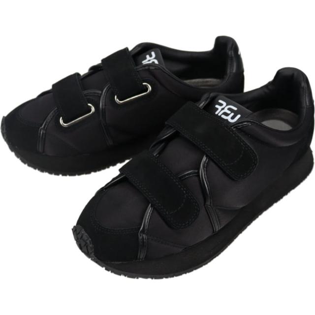 アールエフダブリュー RFW スニーカー サンドウィッチ ラン ストラップ ナイロン SANDWICH-RUN STRAP NYL R-2430403 ブラック