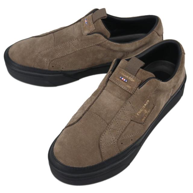 コンカラー conqueror スニーカー バーゼル スウェード BASEL SUEDE ウォームグレー